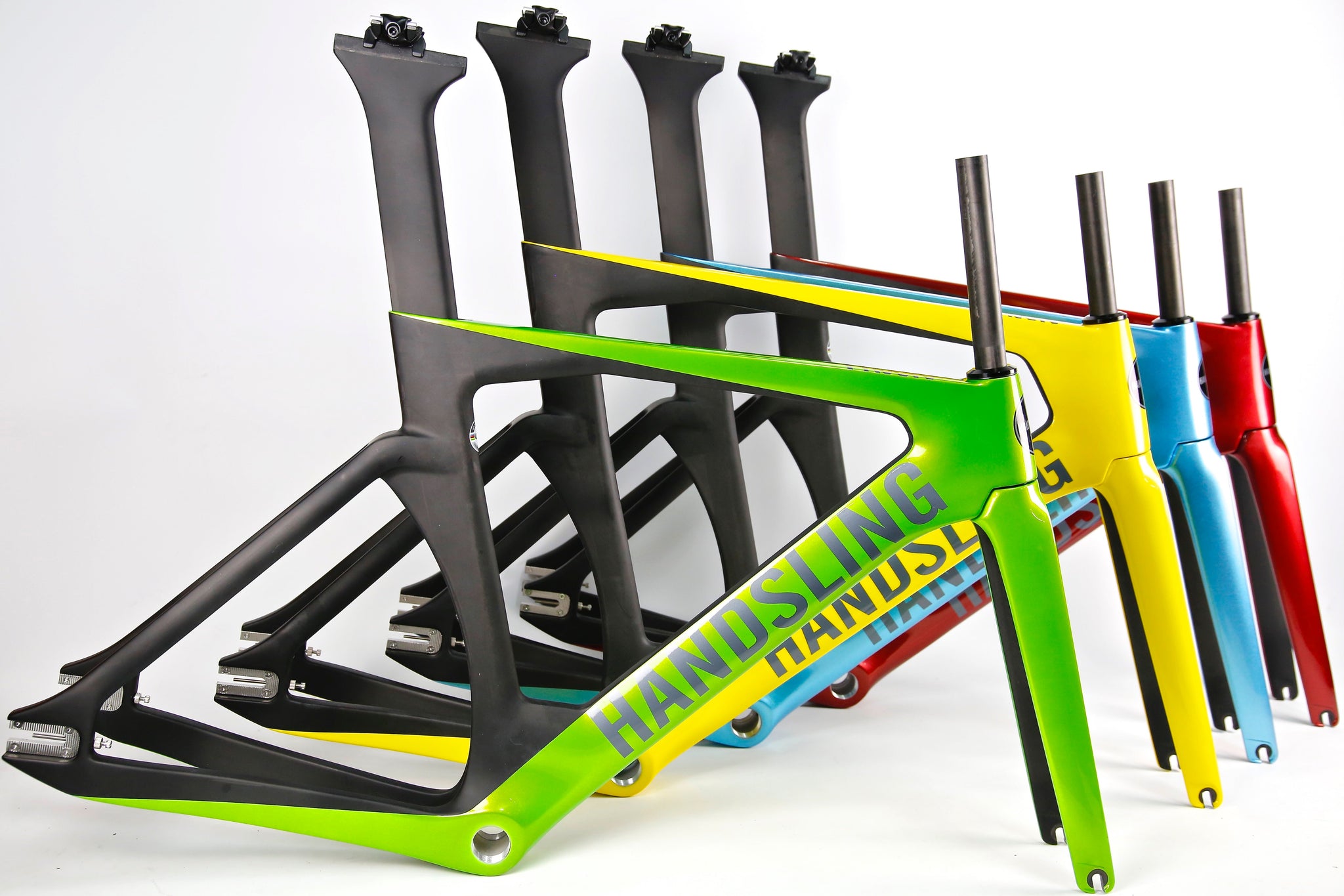 Carbon Track Frames: Sprint, Pursuit, Endurance